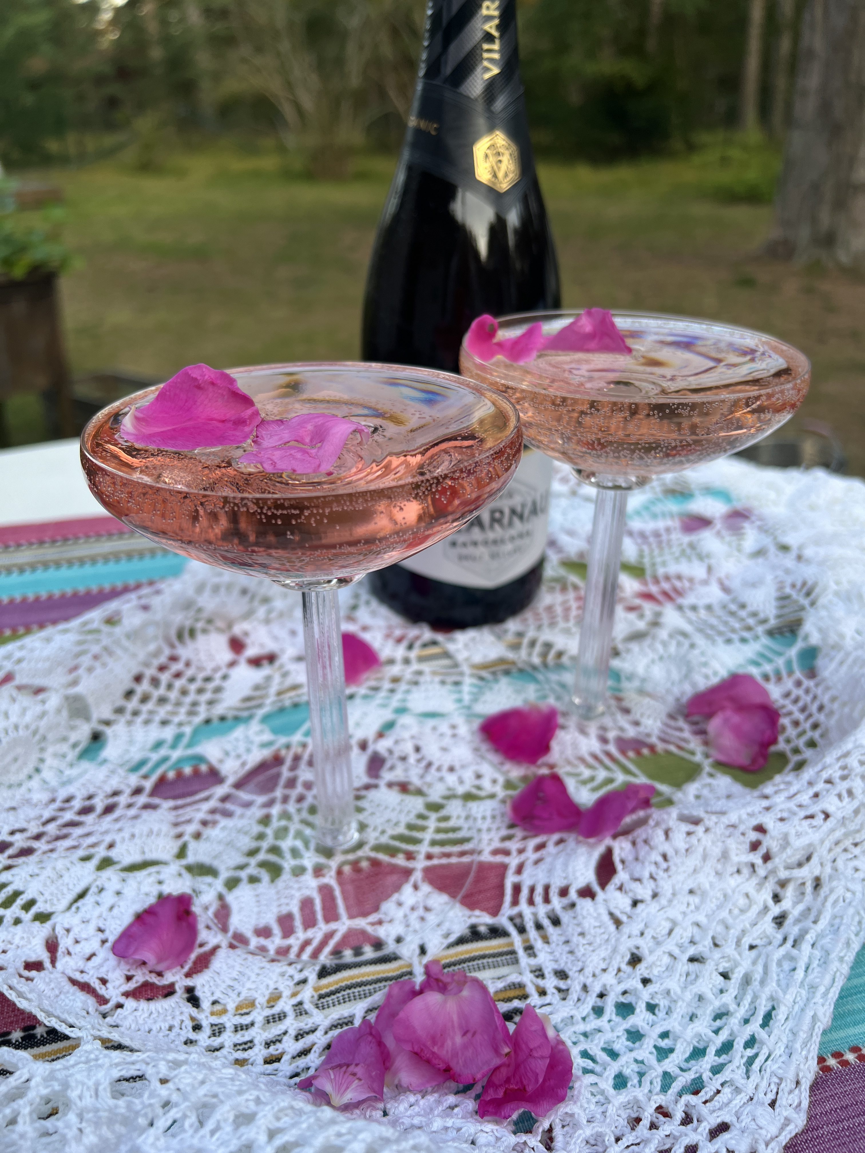 Roses and Bubbles, rosa cava / prosecco cocktail - Malin Nordblom - Fab ...